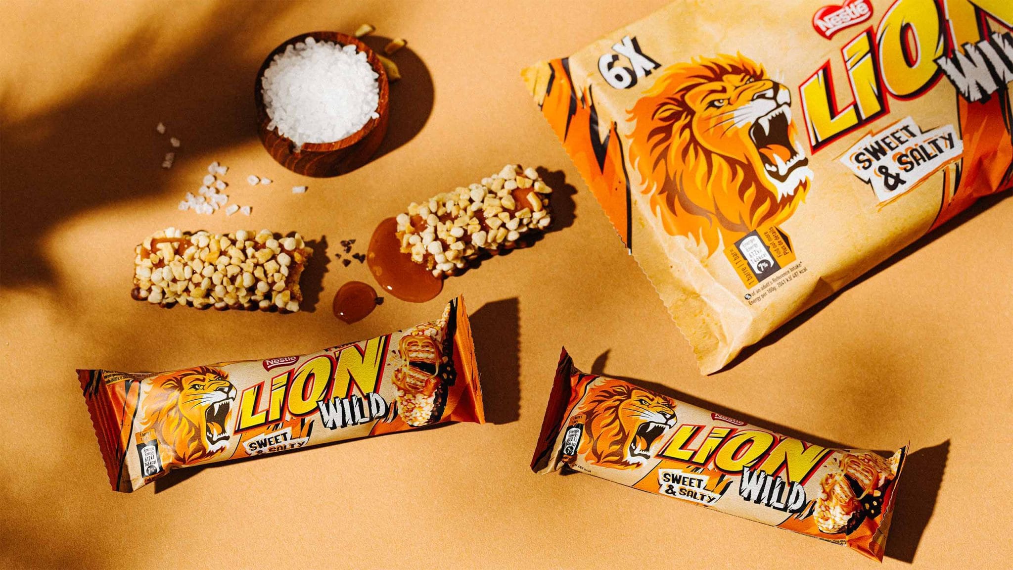Lion Packaging Design - MILK Food