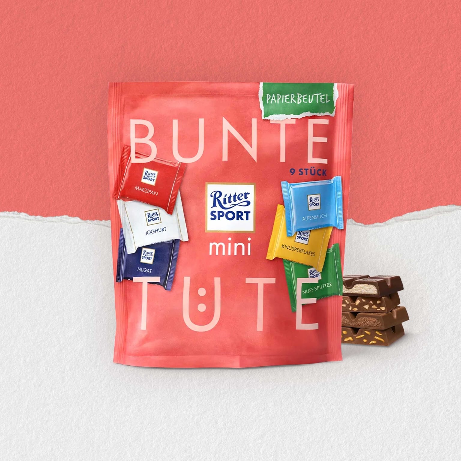 Ritter Sport Mini – Nachhaltiges Packaging Design | MILK.